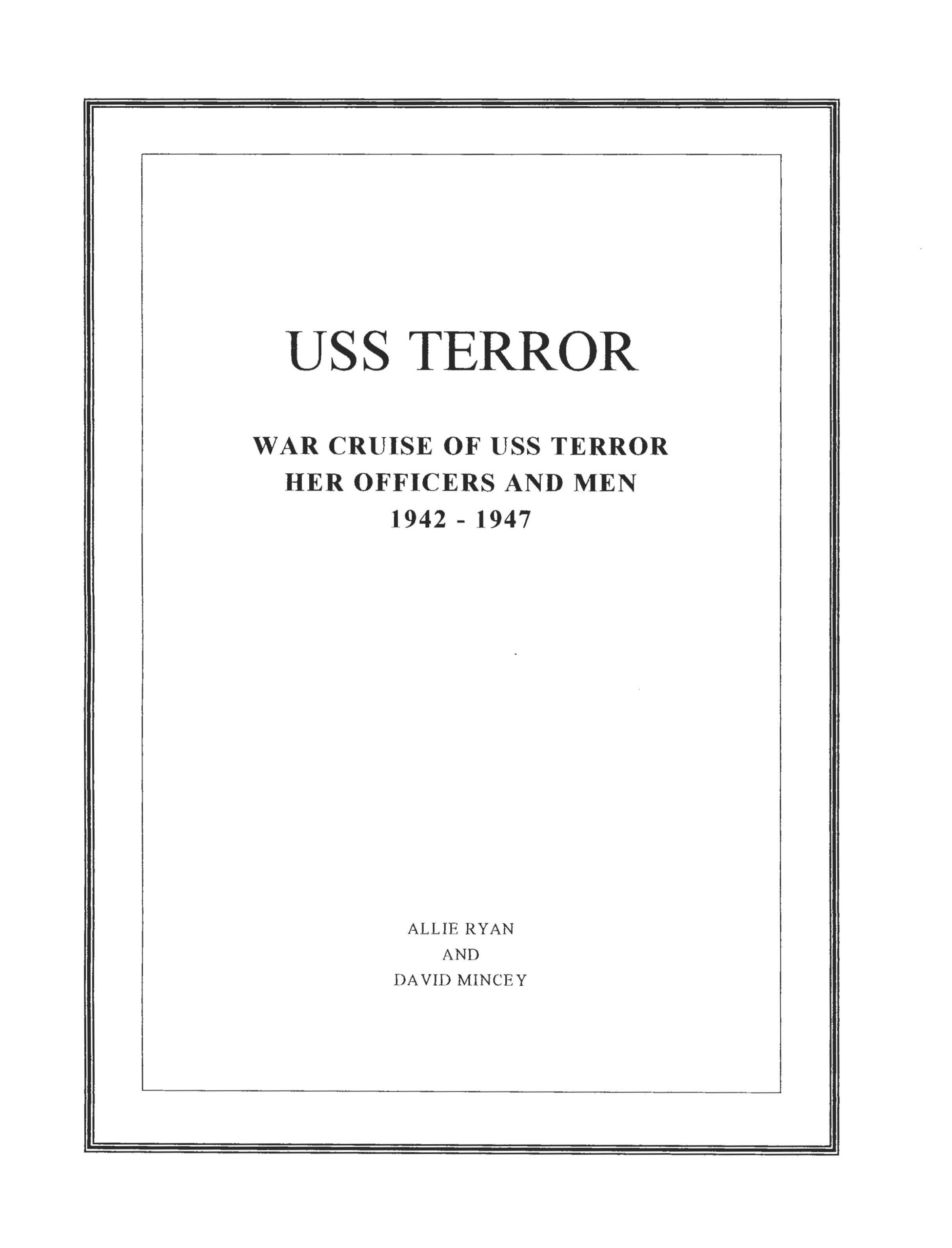 USS Terror (CM-5) - USS Terror (CM-5)