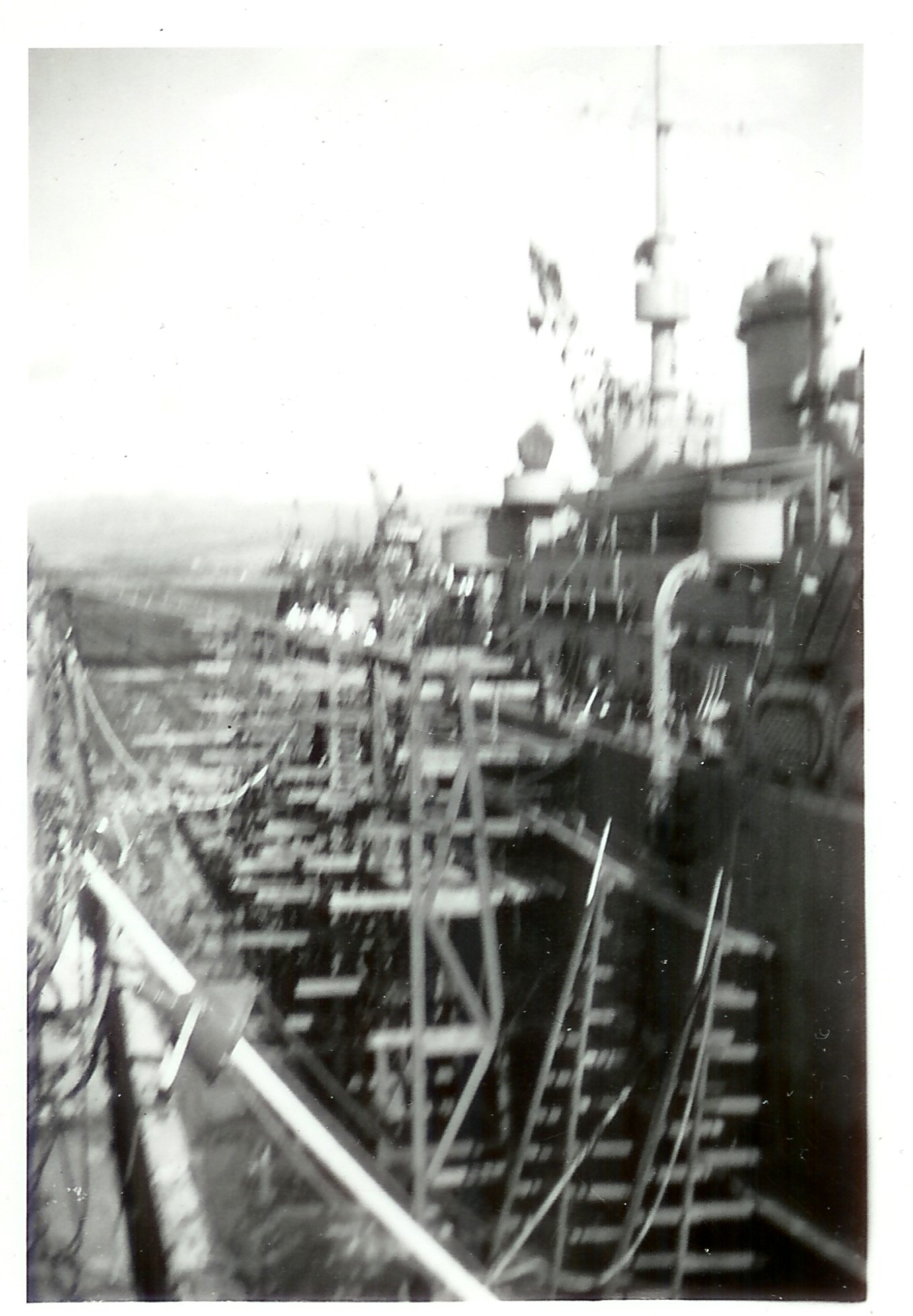 Terror in Drydock - USS Terror (CM-5)